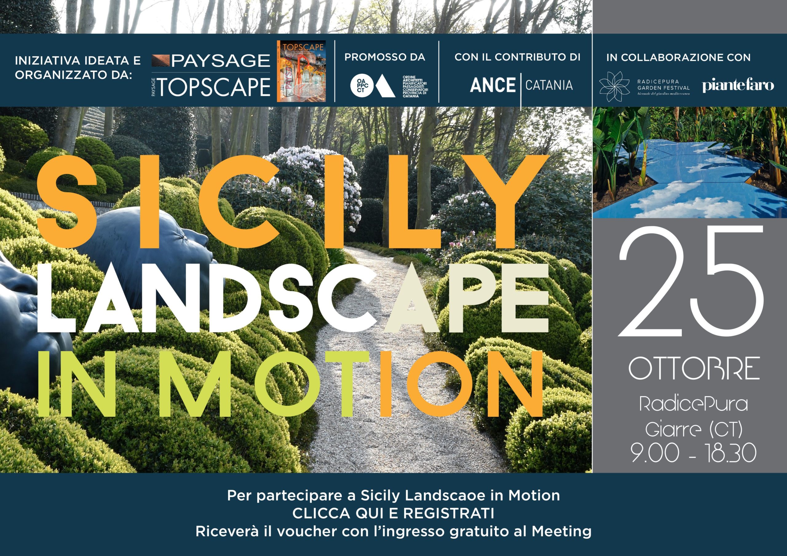 Sicily landscape in motion - summit internazionale sul paesaggio - Sprech