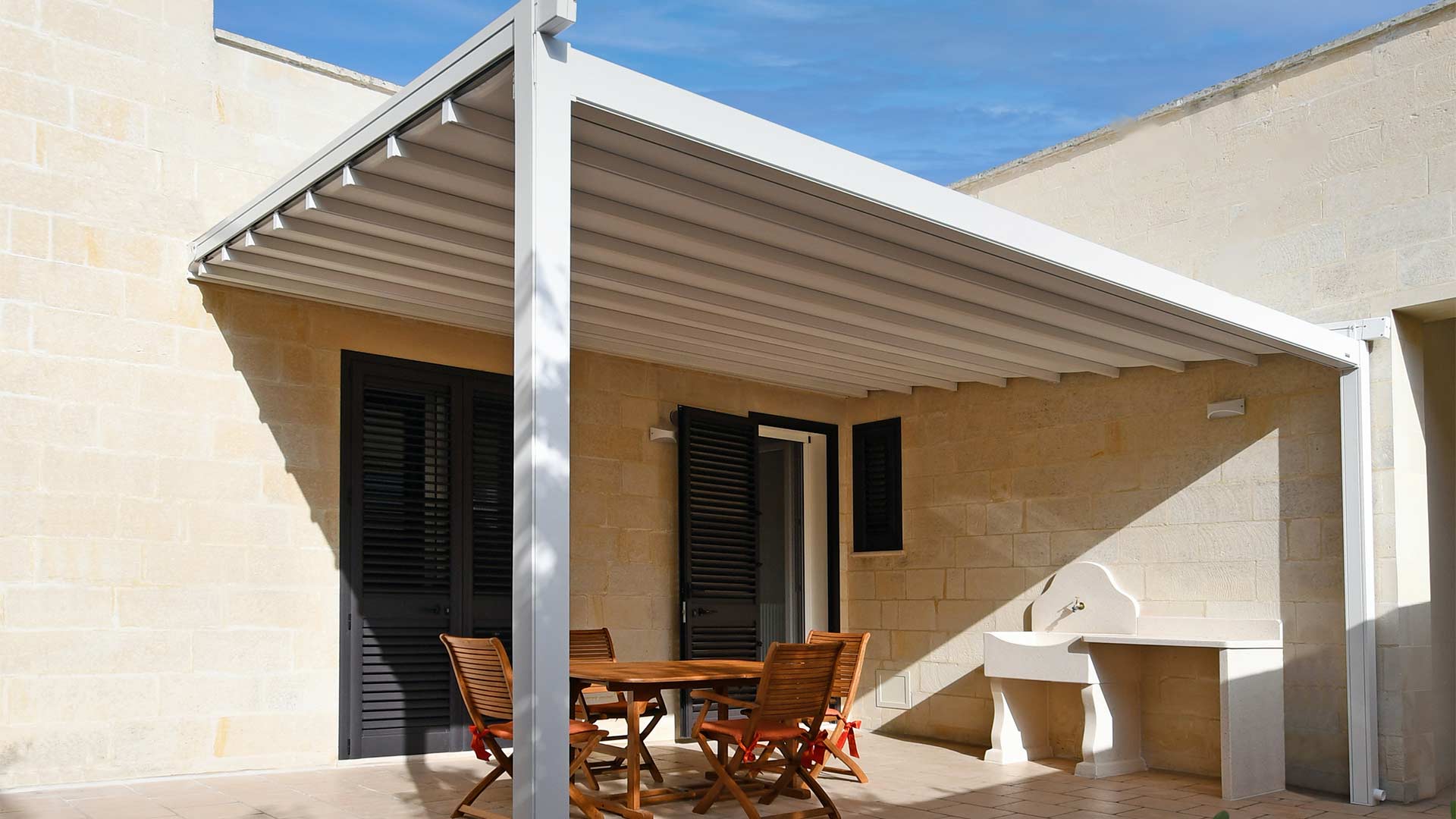 Saturno - Gazebo, Pergole Bioclimatiche e su misura, Tensostrutture e ...